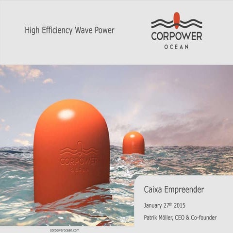 Caixa Empreender Award | Cor Power Ocean (BGI) | PPTX