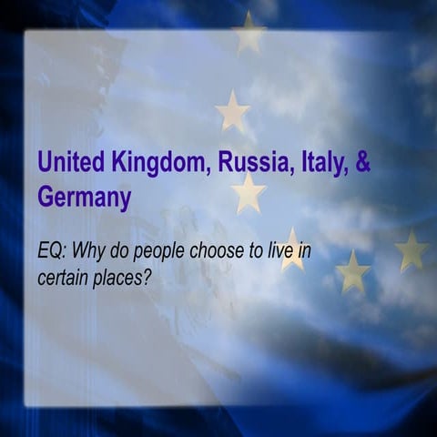 4 countries uk, russia, germany,italy | PPT
