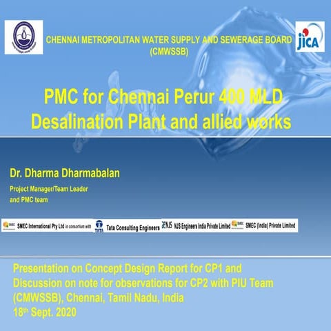 CP2 PWT Report Review Meeting conceptual report | PPT