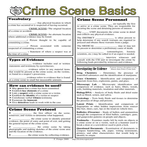 4crimescenebasicscard | PDF