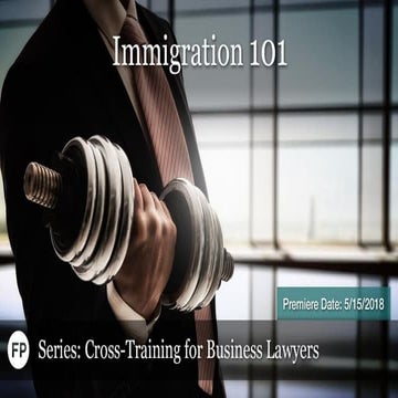 Immigration 101 (Series: Cross-Training for Business Lawyers) | PDF ...
