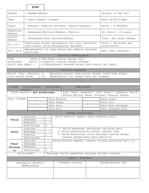 Analisis miskiu BMK 3033 UPSI | PPTX
