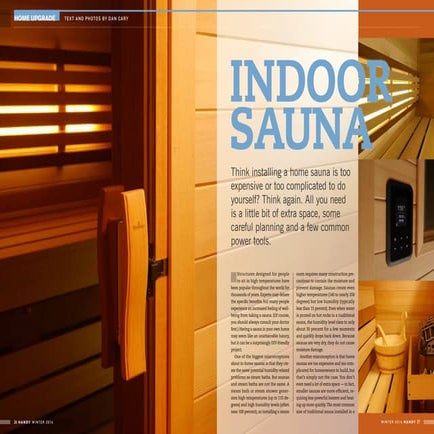 Sauna | PDF