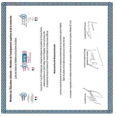 Bachelor - French Diploma | PDF