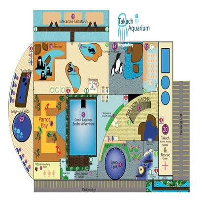 Theme Park Map Design | PPT