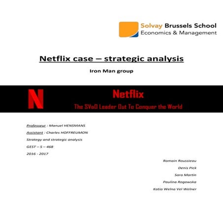 Netflix case | PDF