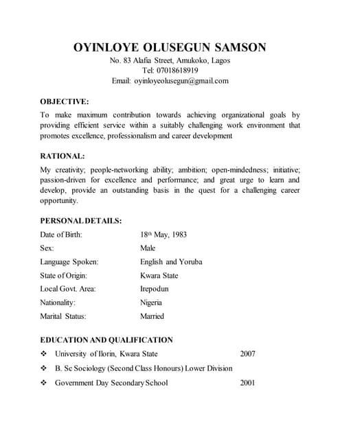 CV HIB | DOCX | Legal Services Industry | Industries