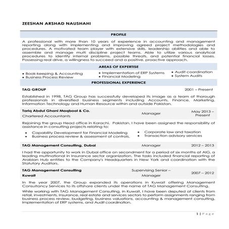 Resume-Zeeshan | PDF