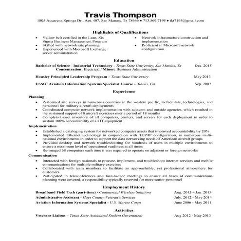 Chris Villareal WEB Resume | DOC