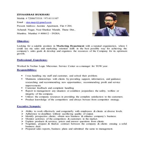 CV Of Shamim | DOC