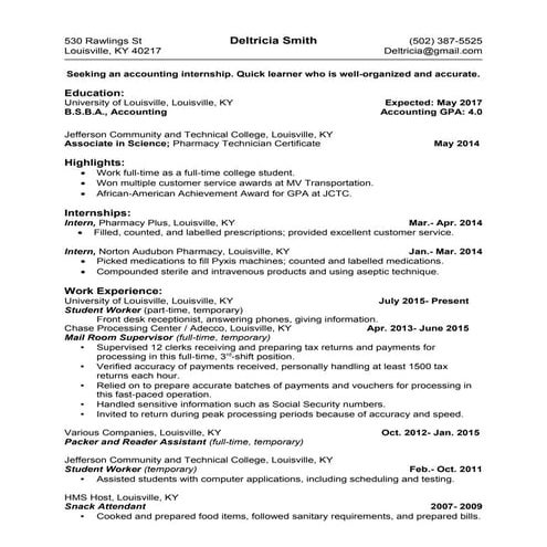 Albert Leggett- Resume | PDF