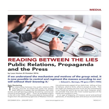 Exploring the Role of Propaganda in Public Relations and How it Can be ...