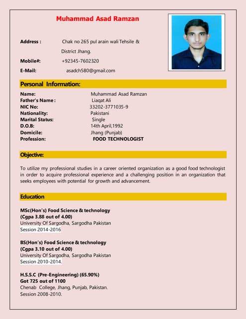 Umar CV | PDF