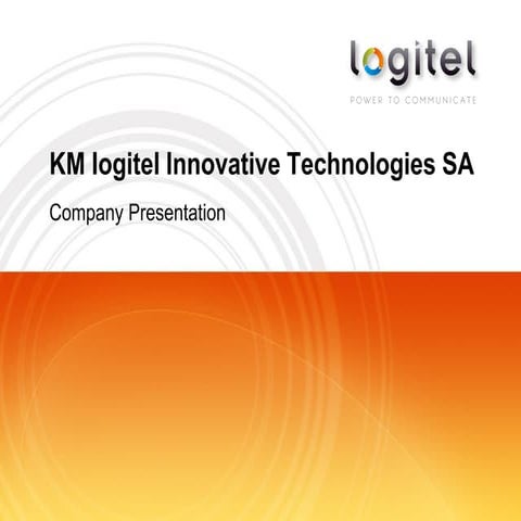 LOGITEL_Company_Presentation | PDF