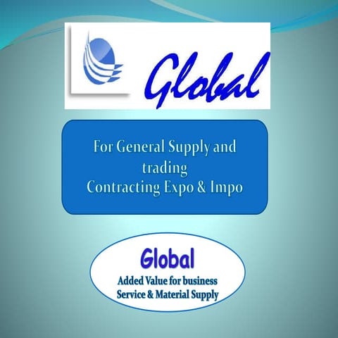 Global Profil 2015 | PPSX | Business | Business and Finance