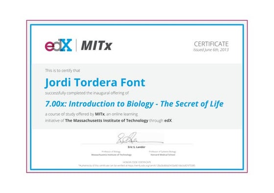 Certificate Neuroscience - HarvardX | PDF