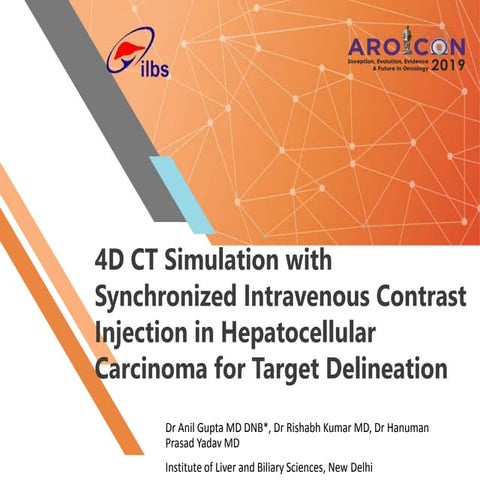 Individually Optimized Contrast-Enhanced 4D-CT for Radiotherapy Simul…