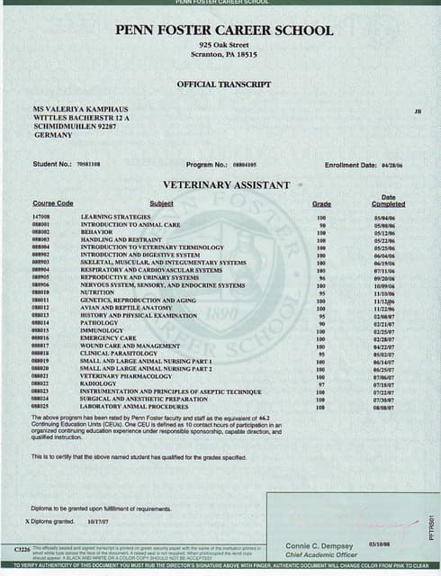 Transcript RU MBA | PDF