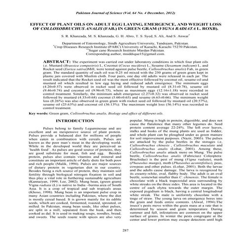 Pakistan Journal of Science (2) | PDF