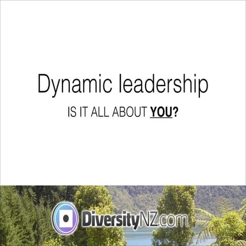 Dynamic leadership | PPTX