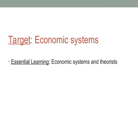 4 Different Economic Systems in the world.ppt