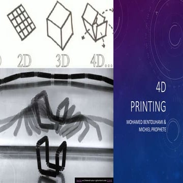 4D printing | PPTX