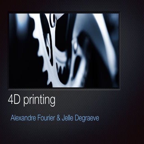 4 d printing pdf | PPT
