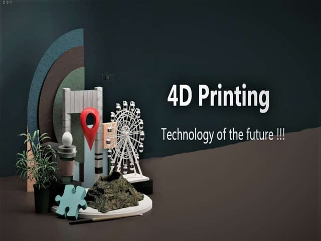 3D PRINTING TECHNOLOGY.pptx | 3-D Graphics | Computer Software and Applications