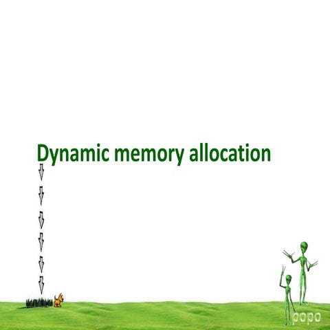 4 Dynamic Memory Allocation Ppt 