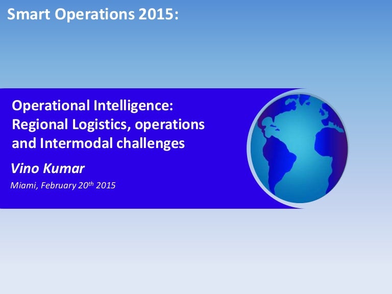 Operations Intelligence