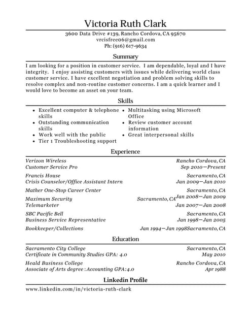 Resume--Kristina Miller | PDF