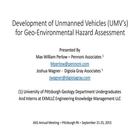 AEG Presentation | PDF