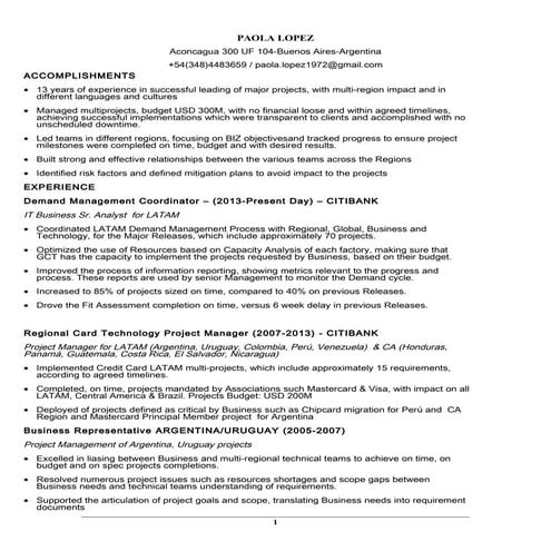 Carol resume | DOC