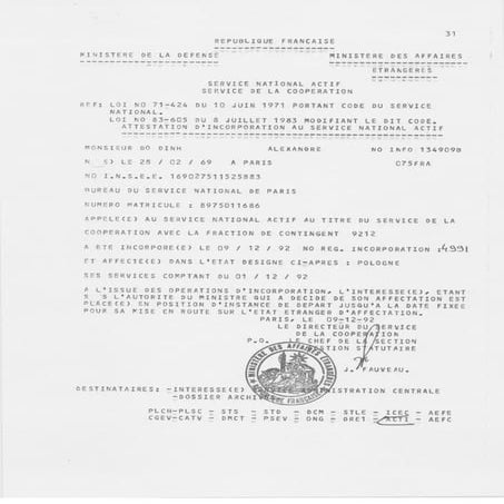 2 - Work Certificate 1992 - Army Enrollment | PDF