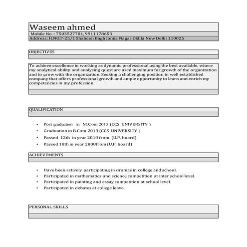 AMAN RESUME | DOCX