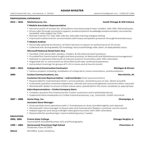 Adam CV June 2016 | PDF