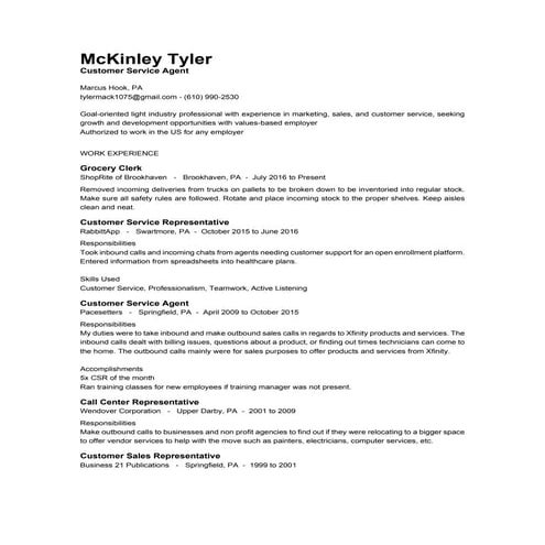 McKinley-Tyler (1) | PDF