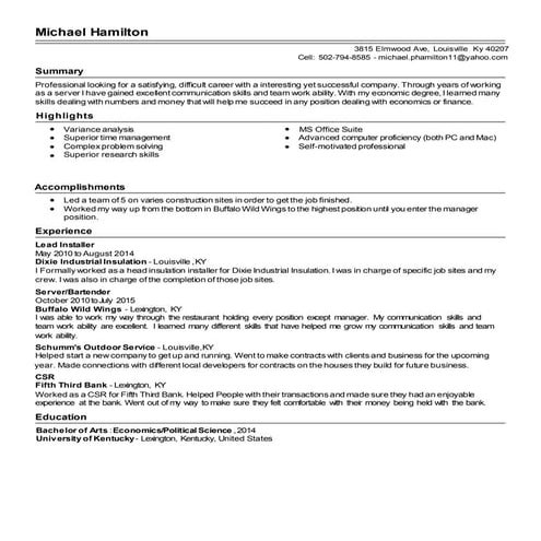 MUAYAD RESUME1 | DOC