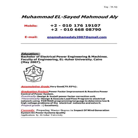 Mohamed Mustafa | PDF