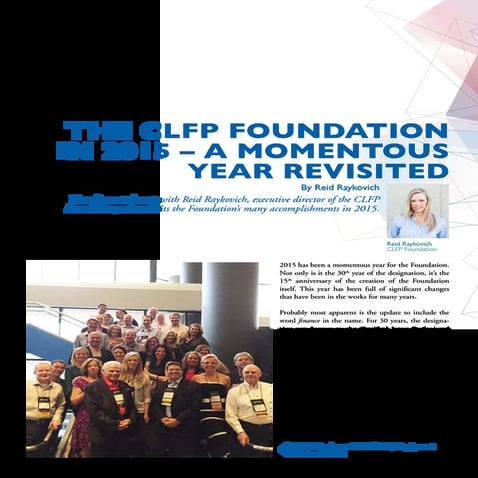 2015 CLFP Foundation | PDF