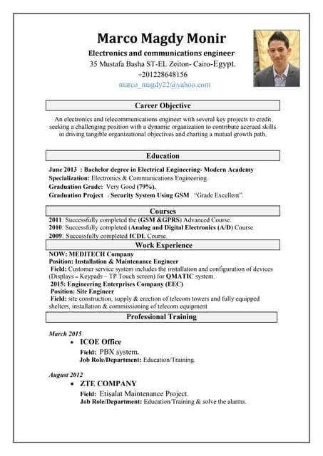 Curriculum Vitae 2015 | PDF