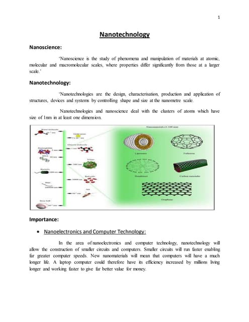 Nanotechnology in solar power | PPT