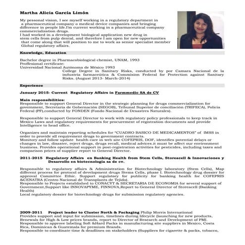 CV_ Martha Alicia Garcia Limon_LNK | PDF