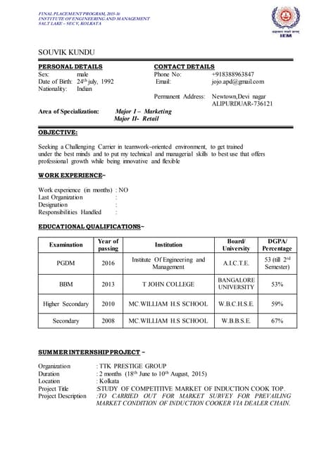 MY NEW RESUME (2) | PDF