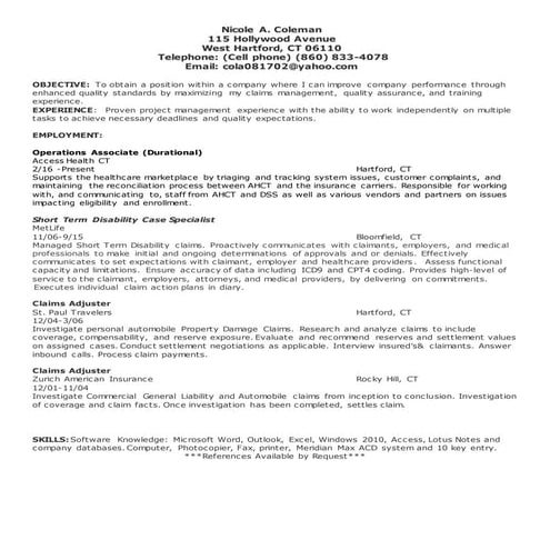 ATP Resume | RTF