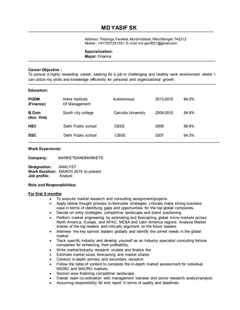 CURRICULUM VITAE- Roopa (f) | PDF