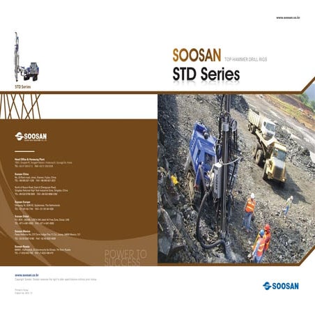 SOOSAN CRAWLER DRILL | PDF