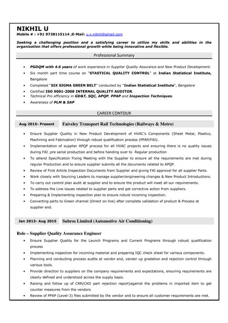 Resume (1) | PDF