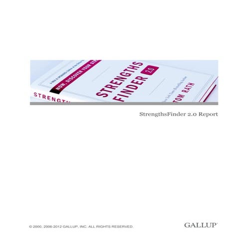 StrengthsFinder.2.0.R.Ramhold.a | PDF