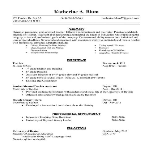 new resume | DOCX